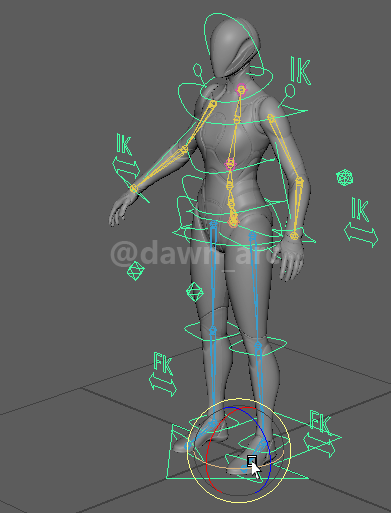 [Maya]Rigging 14 - Space Swapping